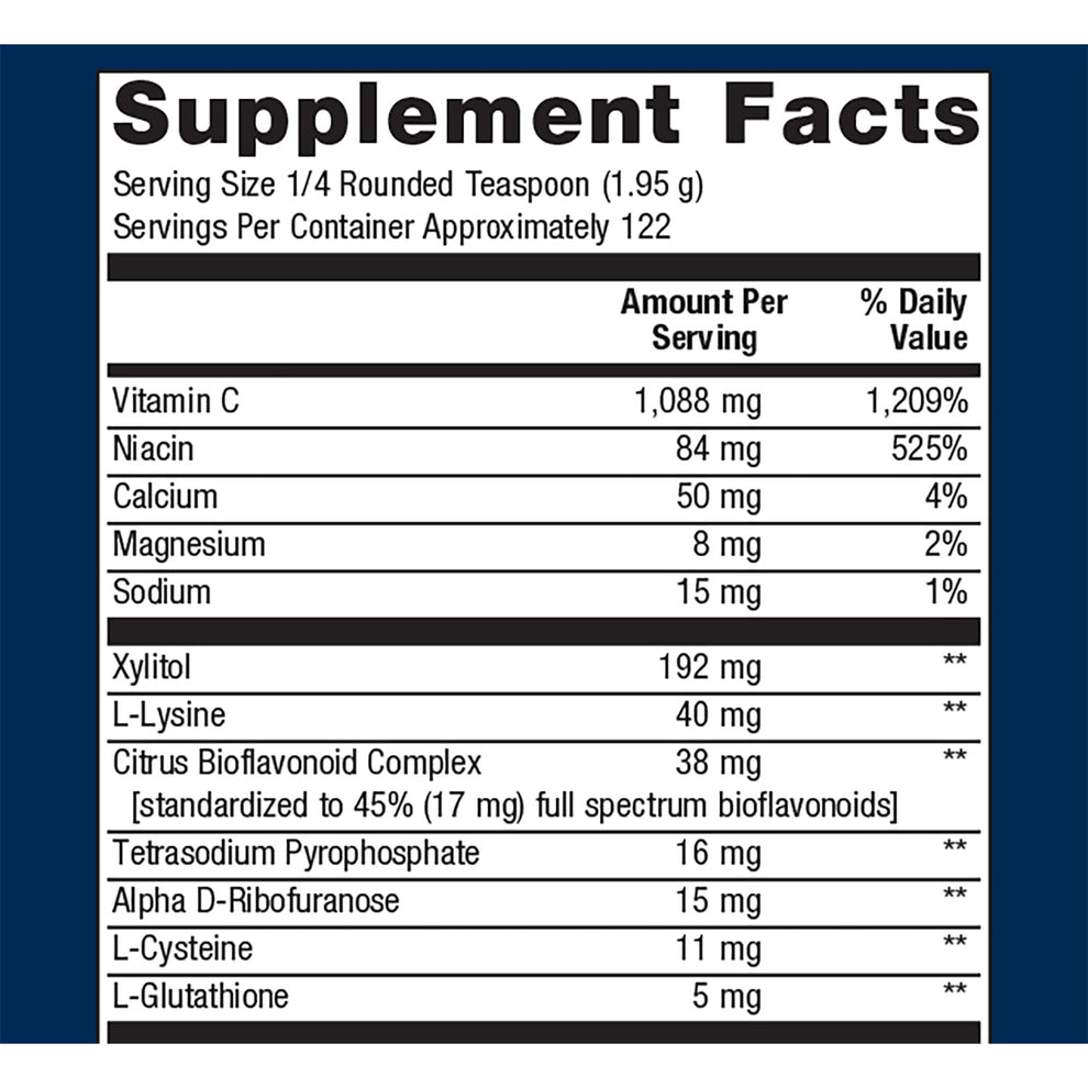 Ultra Potent-C® Powder – Advantage Nutrition Forte